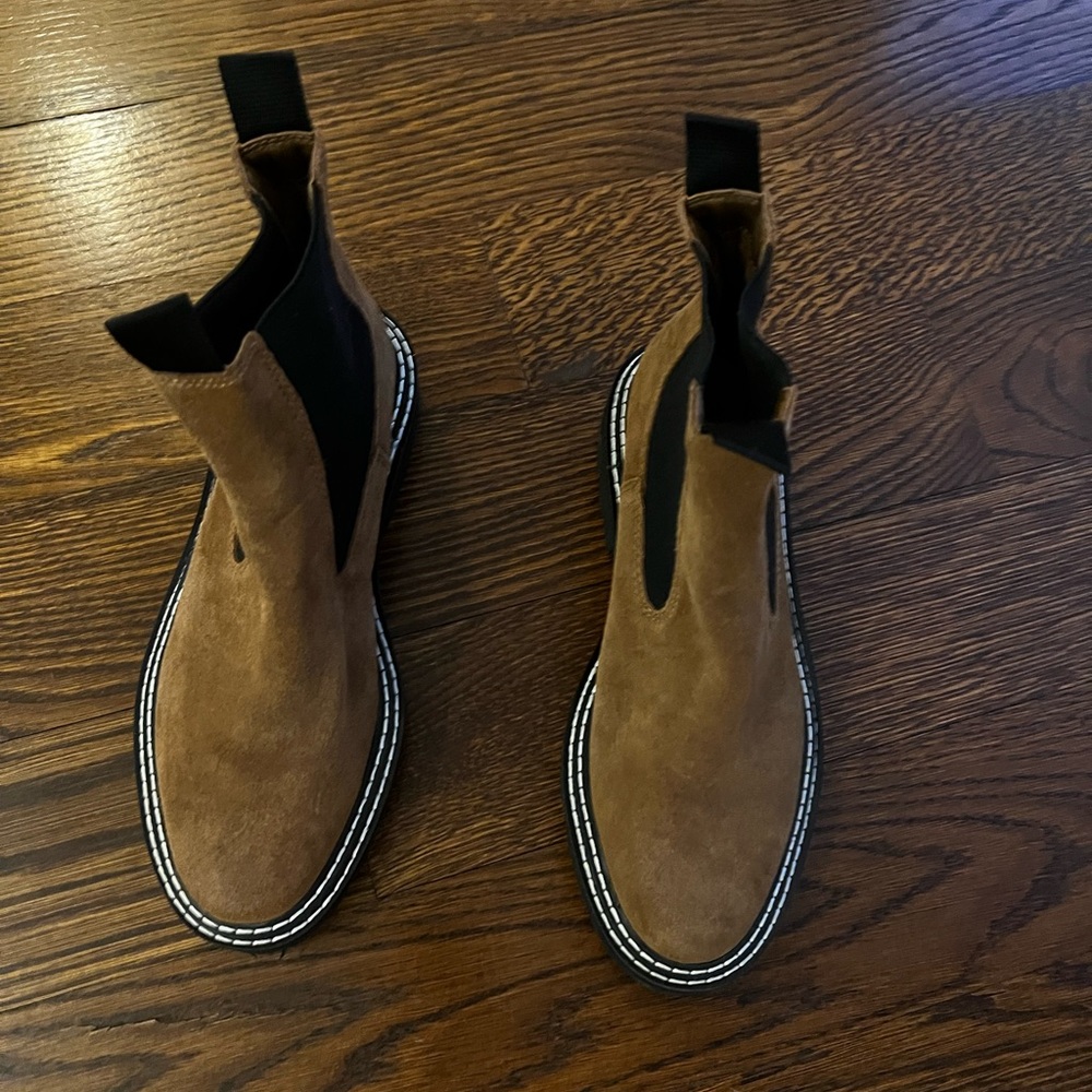 Dolce Vita Cognac Suede Lug Sole Boot - Gem